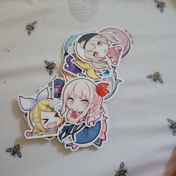 Project Sekai PJSK Band Assorted Sticker Pack (high Quality, Scratch ...