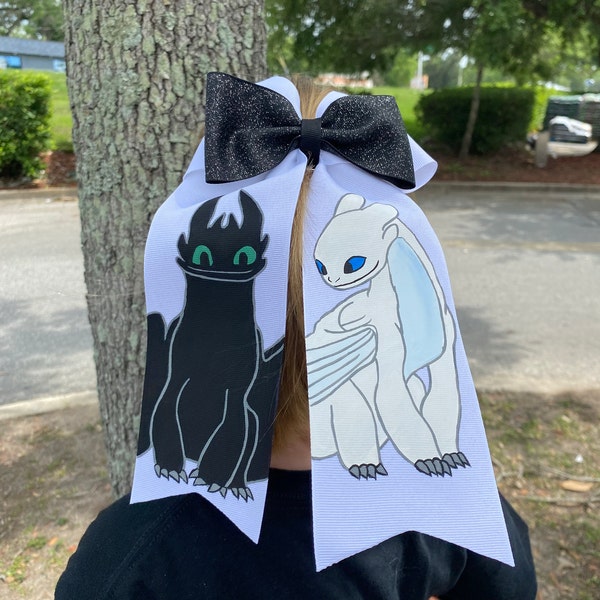 Halloween Themed Disney's Eeyore and Tigger Hand Painted Hair Bow ...