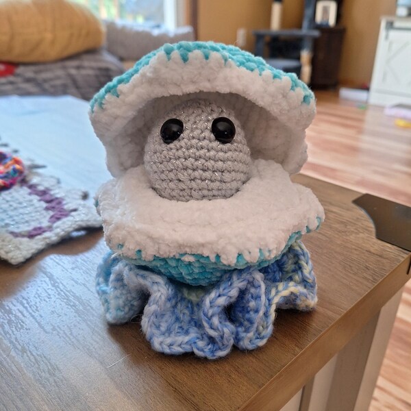Mussel No Sew Crochet Pattern, No Sew Amigurumi Crochet Patterns ...