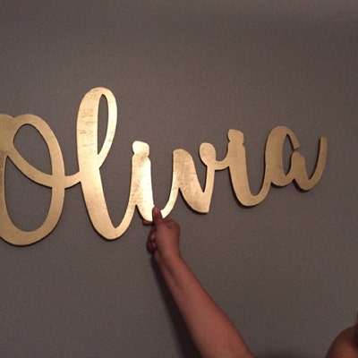 30 Large Laser Cut Custom Sign // Custom Name Sign // - Etsy
