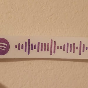 Custom SPOTIFY SCANNABLE Song Code HOLOGRAPHIC Vinyl - Etsy