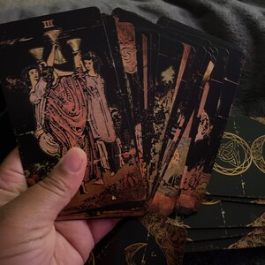 SAME DAY SHIPPING Tarot Card Deck Vintage Tarot Reading Deck for ...