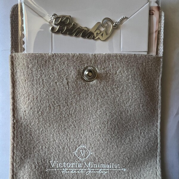 Carrie Font Name Necklace Personalized Carrie Style Nameplate ...