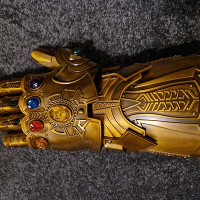 Metal Infinity Gauntlet Thanos Cosplay Infinity Gauntlet Iron Man 1/1 ...