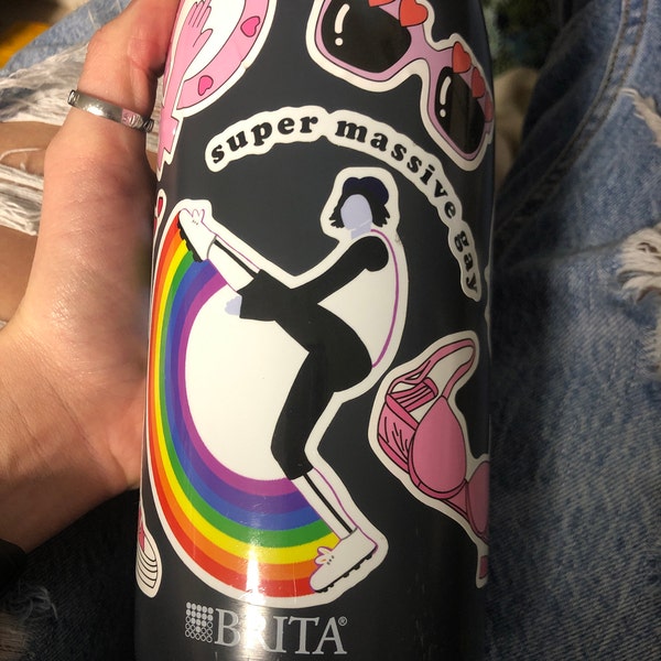 Super Massive Gay/queer Sticker | Baseball Alice Twilight; Laptop ...