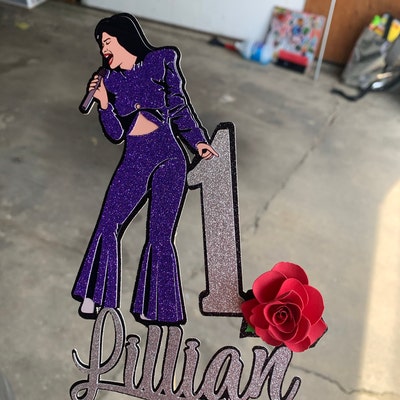 Selena Quintanilla Cake Topper, Selena Inspired Cake Decor, Selena ...