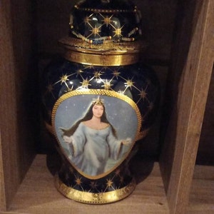 Large Olokun Sopera Tinaja Vessel Olocun Ifa Orisha Olokum Orisa Lucumi ...