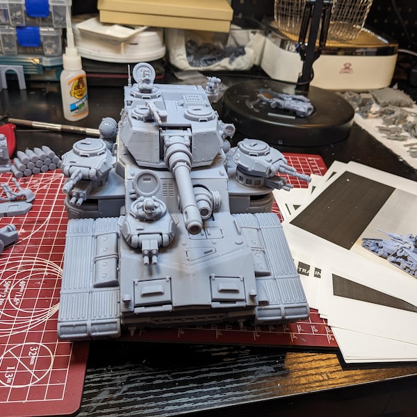 Grimguard Monolith Tank | Stationforge | 1x 32mm Scale Mega Tank With ...