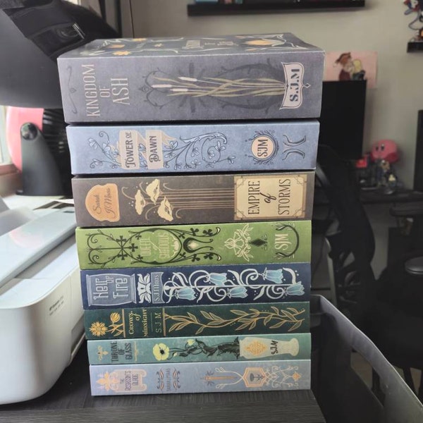 Paperback Throne of Glass Vintage Dust Jackets, Digital Download ...