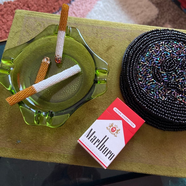 Vintage 1990s NOS Miniature Marlboro Red Pack Flip Top Box Matches ...