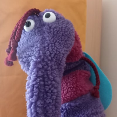 Blue Shaggy Shnoz-pro Professional Monster Hand Puppet - Etsy