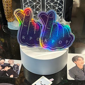 RM Nuts Lost Pro Rider Nametag Sticker Waterproof Clear Vinyl BTS ...