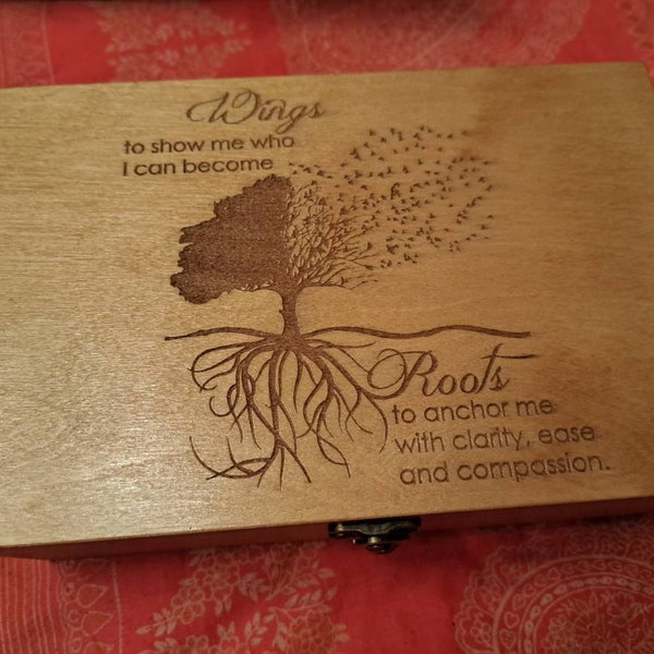 Custom Verse Wooden Box, Custom Poem, Cummings Poem, Memory Box, Custom ...