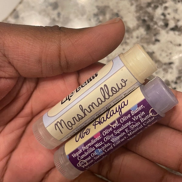 Ube Halaya Vegan Lip Balm - Etsy
