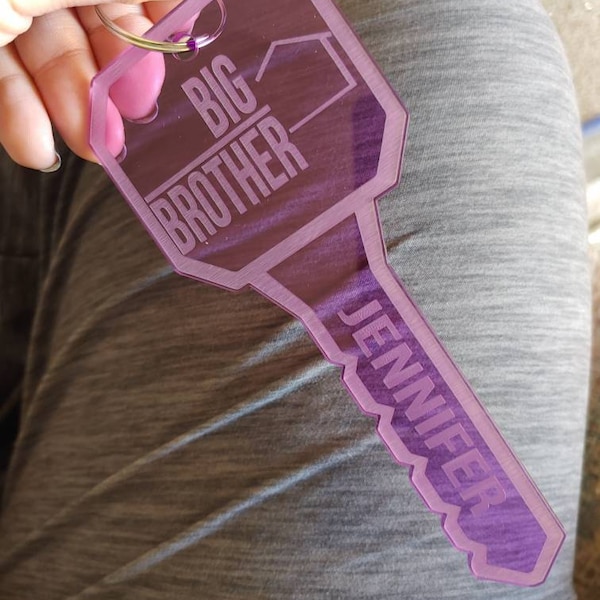 Personalized Big Brother Keys - LARGE - Etsy