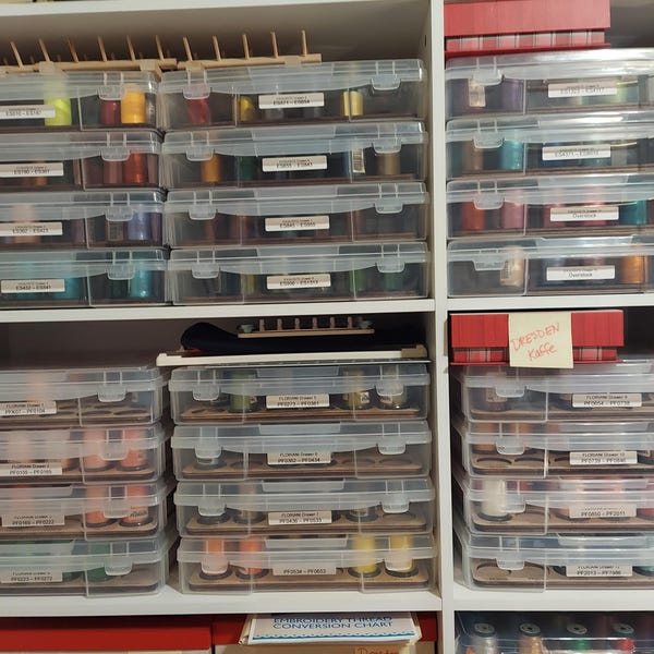 Floriani Embroidery Thread Storage Trays Thread Spool Organizers ...