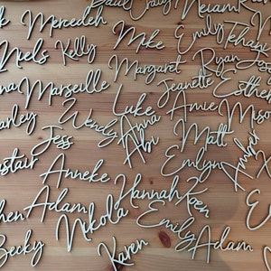 Personalised Place Names Wooden Place Names Unique Wedding - Etsy UK