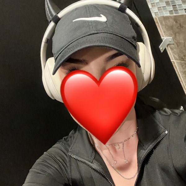 Mini Horns Attachment for Headset, Tiny Imp Demon Horn, Live Streaming ...