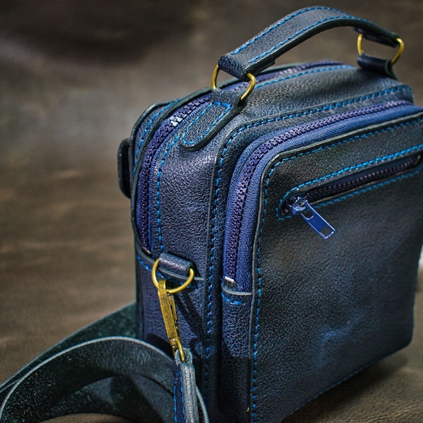 PDF Pattern _ Leather Crossbody Bag Pattern _ Digital Pattern _ Leather ...