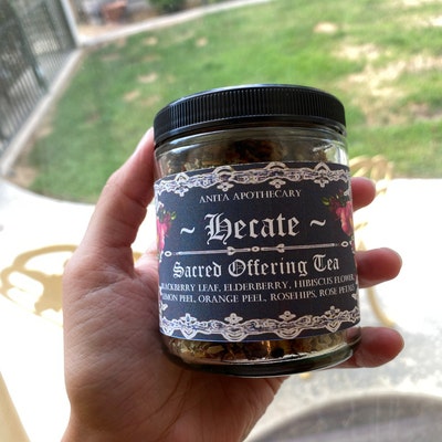 Hecate Sacred Offering Teagoddess Tea, Witchcraft, Magick, English Tea ...