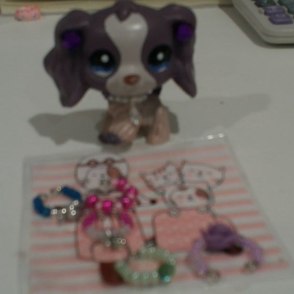 Littlest Pet Shop Clothes LPS Accessories 6 Custom Collars Necklaces - Etsy