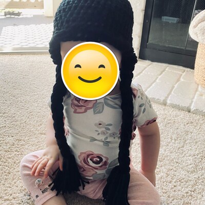 Wednesday Wig, Wednesday Black Braid Wig, Black Braids, or Any Color ...