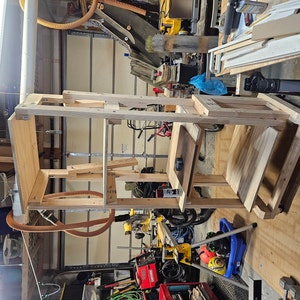 Transforming Shelf /workbench Plans, Convertible Table/shelf Build ...