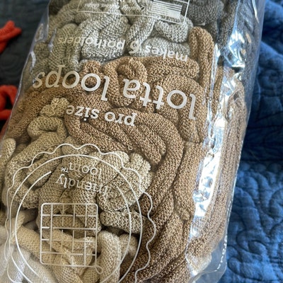 10 Pro Size Potholder Lotta Loops by Friendly Loom™, Makes 6 Potholder, Choose Your Colorway ...