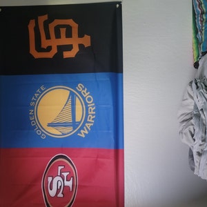San Francisco Bay Area Sports Flag Banner - Etsy