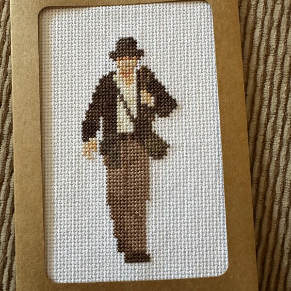 Indiana Jones PDF Cross Stitch Pattern - Etsy