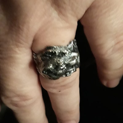 Wolf Pack: A Sterling Silver Wolf Ring Inspired by Fenrir From Norse ...