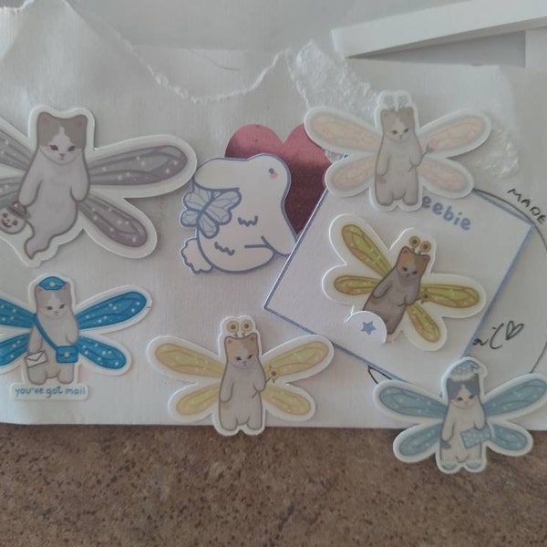 Fluffy Princess Cow Sticker / Matte Vinyl / Fairy Cow Sticker - Etsy