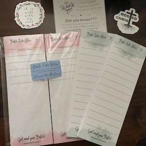 Bible Side Notes Bible Journaling Tool Bible Post-it® Notes Bible ...