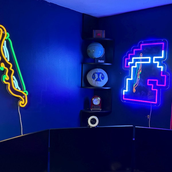 Runescape Twisted Bow LED Neon Sign | Old School Runescape Wall Art ...