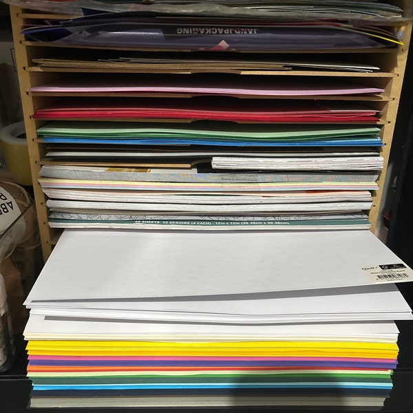 A3 17 Shelve Unit Paper Storage Box - Etsy