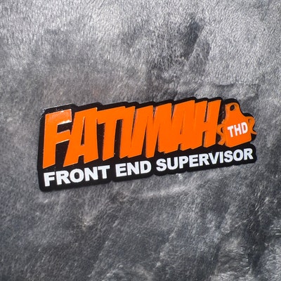 BULK 10 Magnetic Name Tags - Etsy