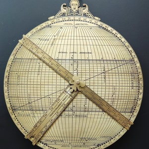 Renaissance Universal Astrolabe, Astronomical Decoration, Astrological ...