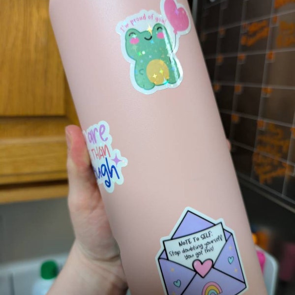 Sticky Notes Note Pad, Cute Kawaii Stationery Gift for Her, Mental ...