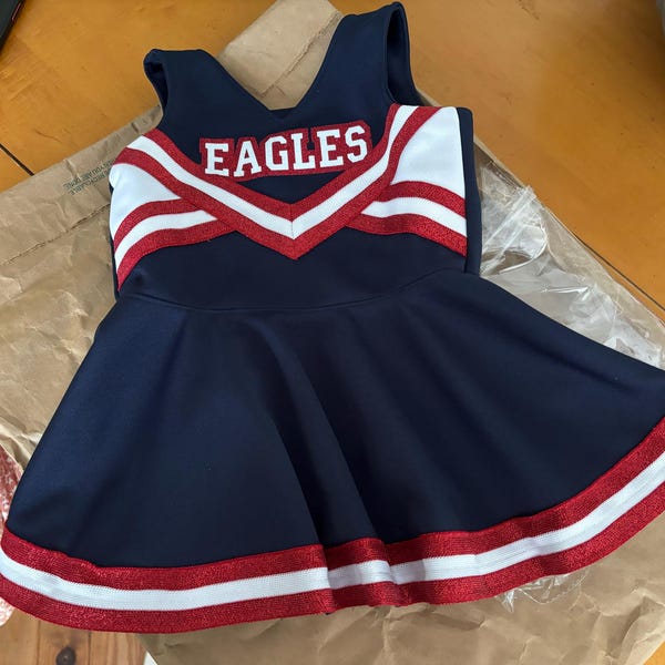 Dark Green Kids Cheer Uniform Cheer Costume Custom Cheerleading Uniform ...