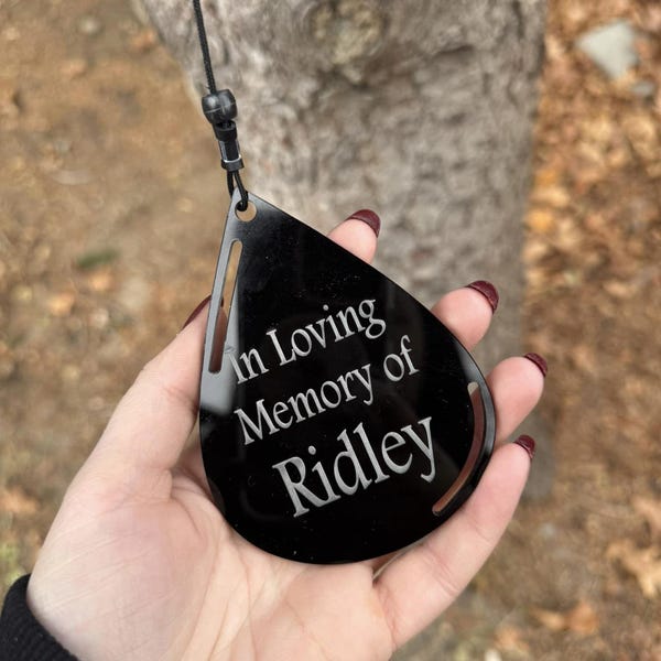 Memorial Tree Dedication Plaque Gift for Planting Trees in Memory of a ...