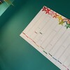 Perpetual Calendar Rainbow Wall Planner - Etsy UK