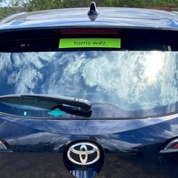 Student Driver Sad Hamster Car Bumper Sticker Crying Funny Cute Pink ...