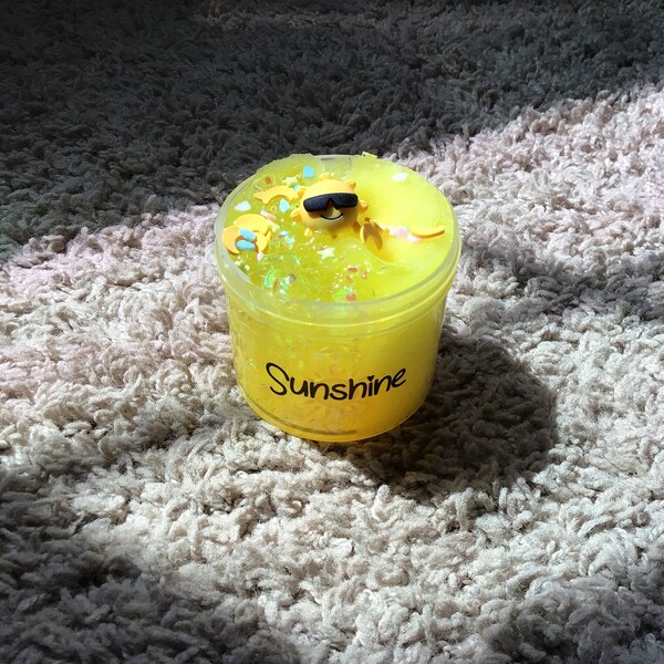 Sunshine, Icee Slime, Bingsu Slime, Summer Slime, Gifts for Kids - Etsy