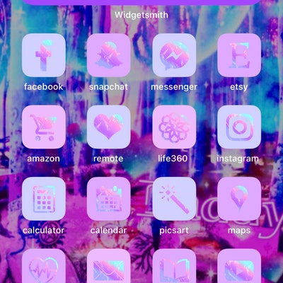 Indie Ios 14 Icons Pack Theme Pack Retro Icons Ios 14 App Covers Groovy ...