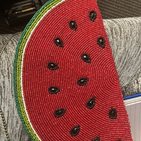 Blue Floral Beaded Clutch, Seed Bead Clutch Bag, Boho Handbag ...