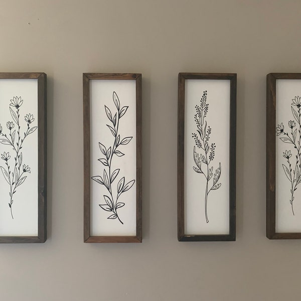 Ainsley Pattern Wood Sign Tile Pattern Sign Moroccan Wall Decor Tile ...