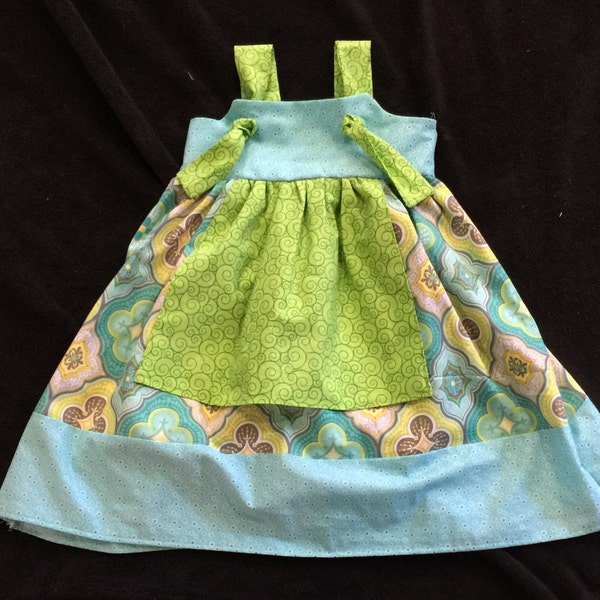 Easy Dress Pattern, PDF Sewing Pattern for Beginners, Girls Dress ...