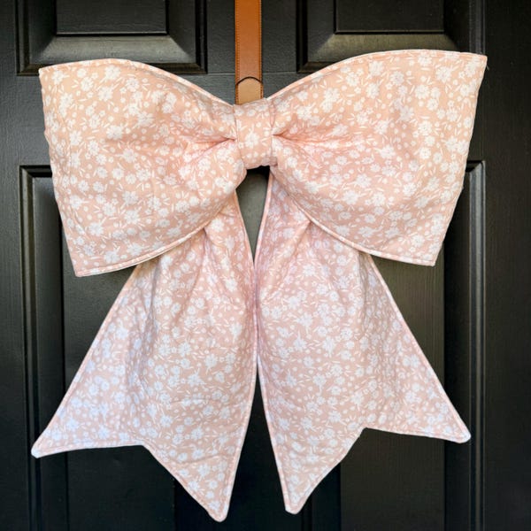 The Big Giant Reversible Quilted Bow | Beginner Friendly PDF Sewing ...