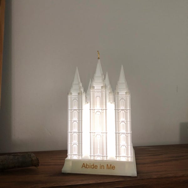 St. George Utah LDS Temple Model - Statue - Mormon - the Church of ...