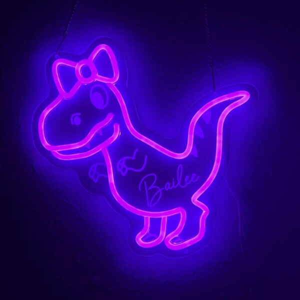 Angel Wings and Halo Neon Sign Custom, Angel Wings Neon Sign, Party ...